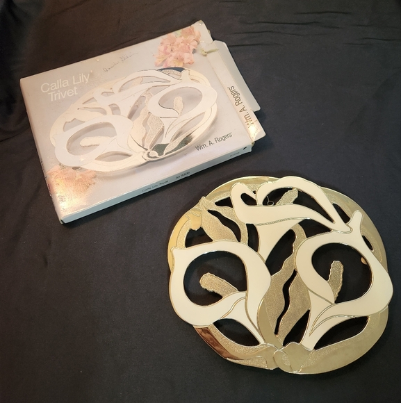 Oneida | Dining | Vintage Oneida By Wm A Rogers Trivet Metal Hot Plate ...